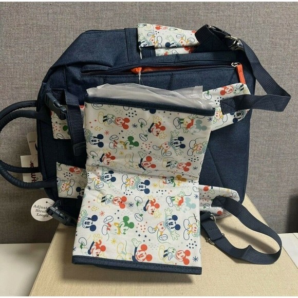 Disney | Accessories | New Disney Baby Kids Mickey Mouse Diaper Bag ...